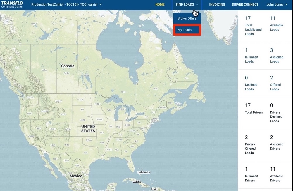 Assign or Offer a Load to a Driver