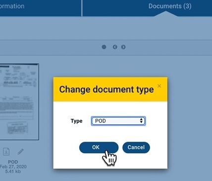 Change a Scanned Document Type
