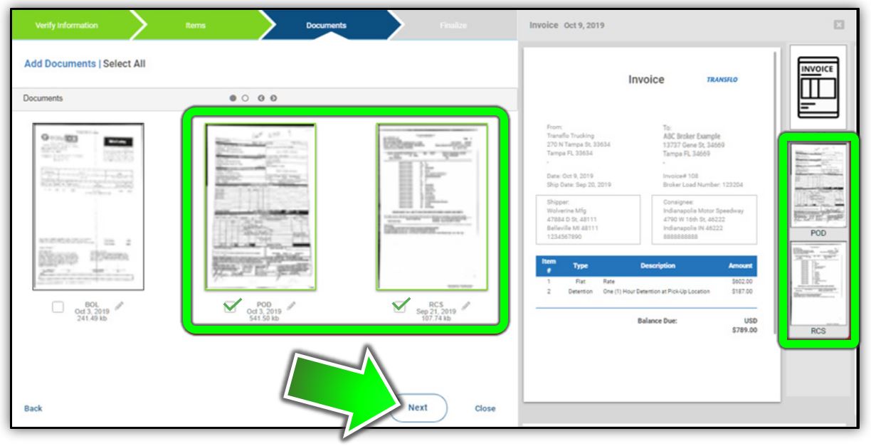 Create and Send an Invoice