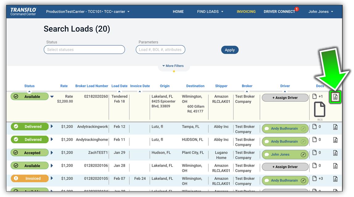 Create and Send an Invoice