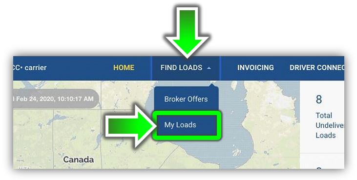 Track the Progress of a Load