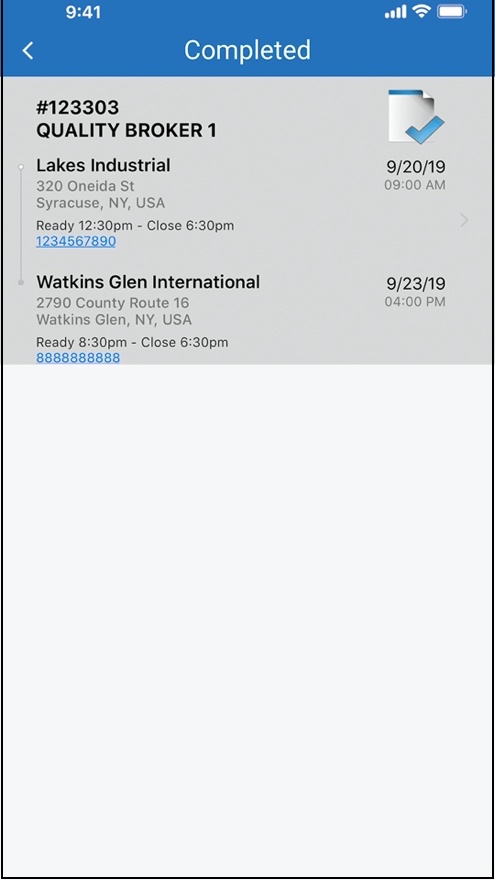 Mobile+ App for Drivers: Scan Load Documents