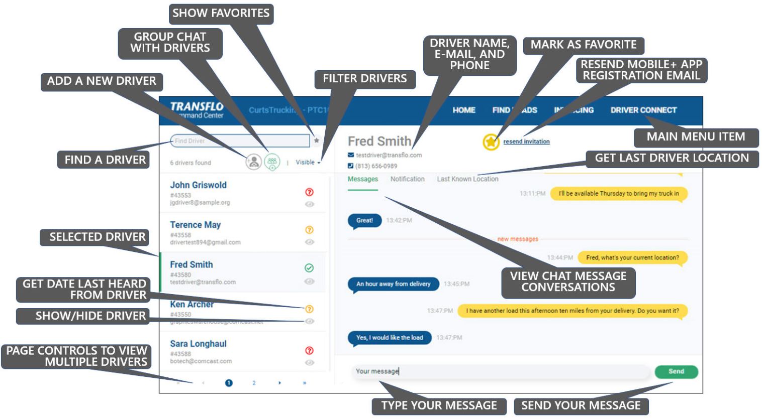 Edit or Update a Driver