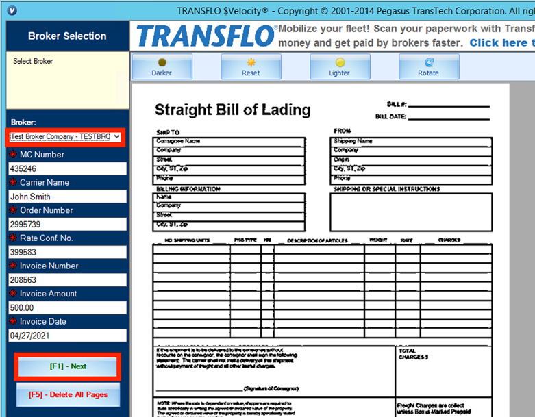 Submit and View Documents