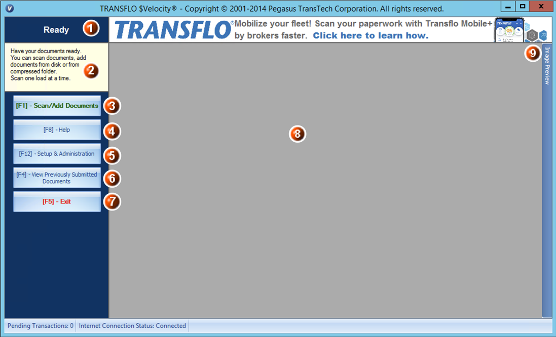 Get Started with Transflo Velocity Client