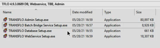 Transflo DMS Batch Bridge Service