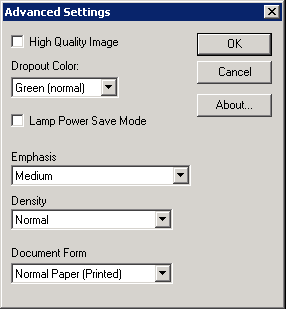 Configure DMS Batch Scan Settings
