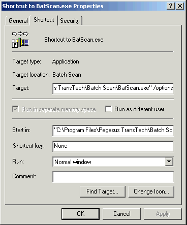 Configure DMS Batch Scan