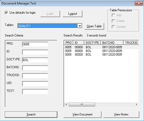 Configure Transflo DMS Document Manager for a Docubase System