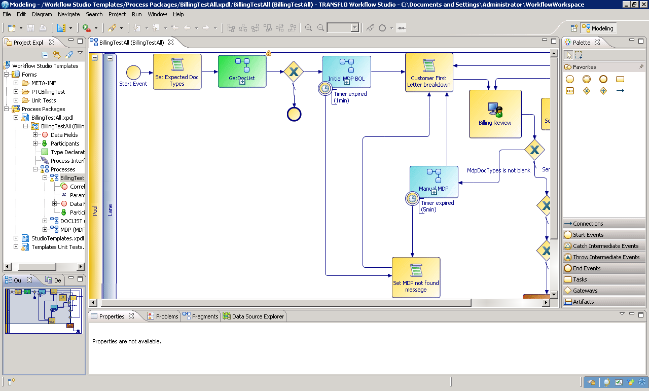 Transflo DMS Workflow Studio Workbench
