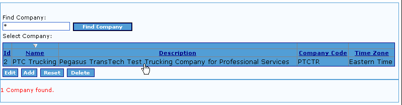 Configure Transflo DMS Management Reports