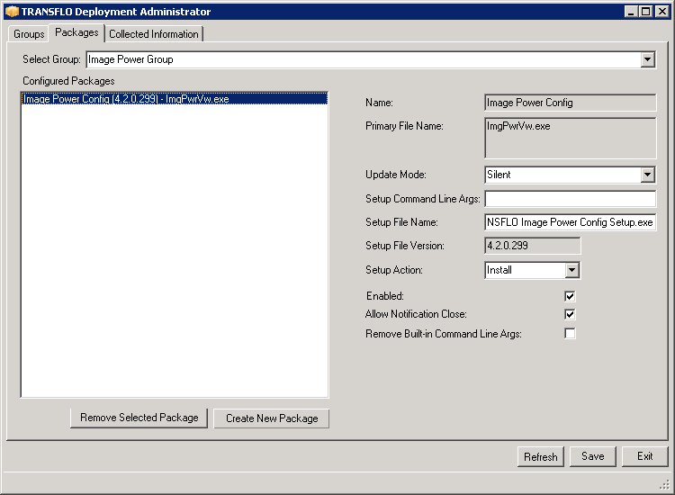 Transflo DMS Enterprise Deployment Administrator