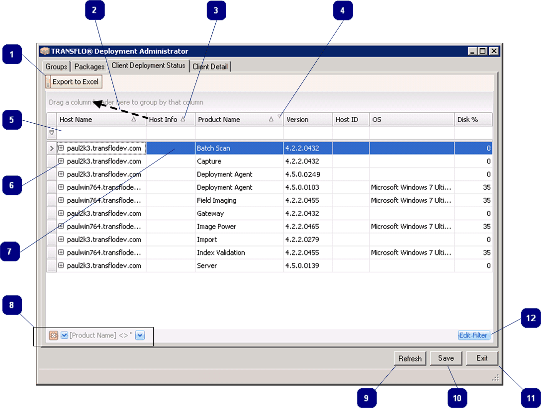 Transflo DMS Enterprise Deployment Administrator