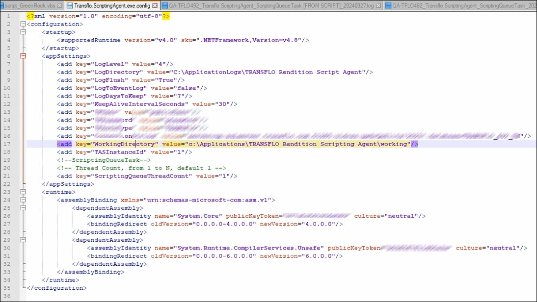 New! Rendition Scripting Agent Application