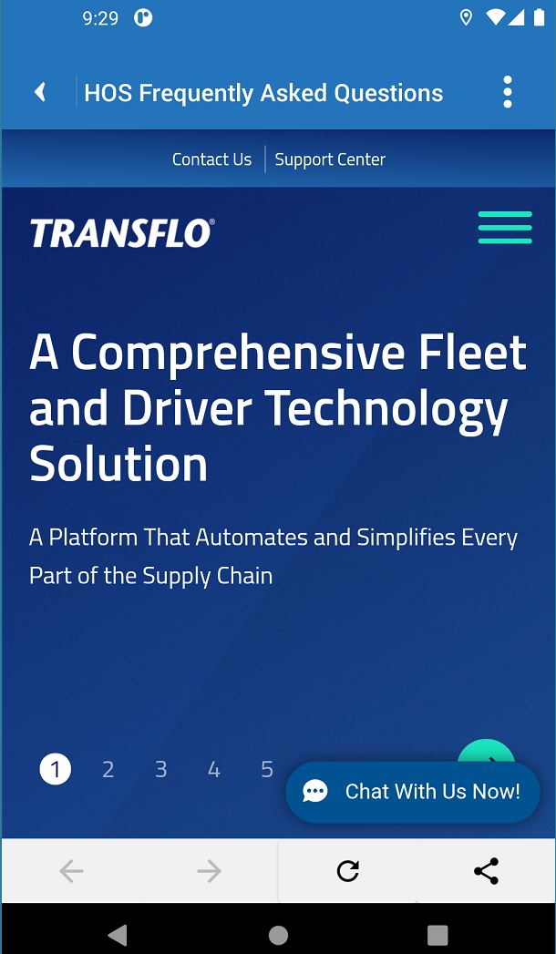 HOS Frequently Asked Questions