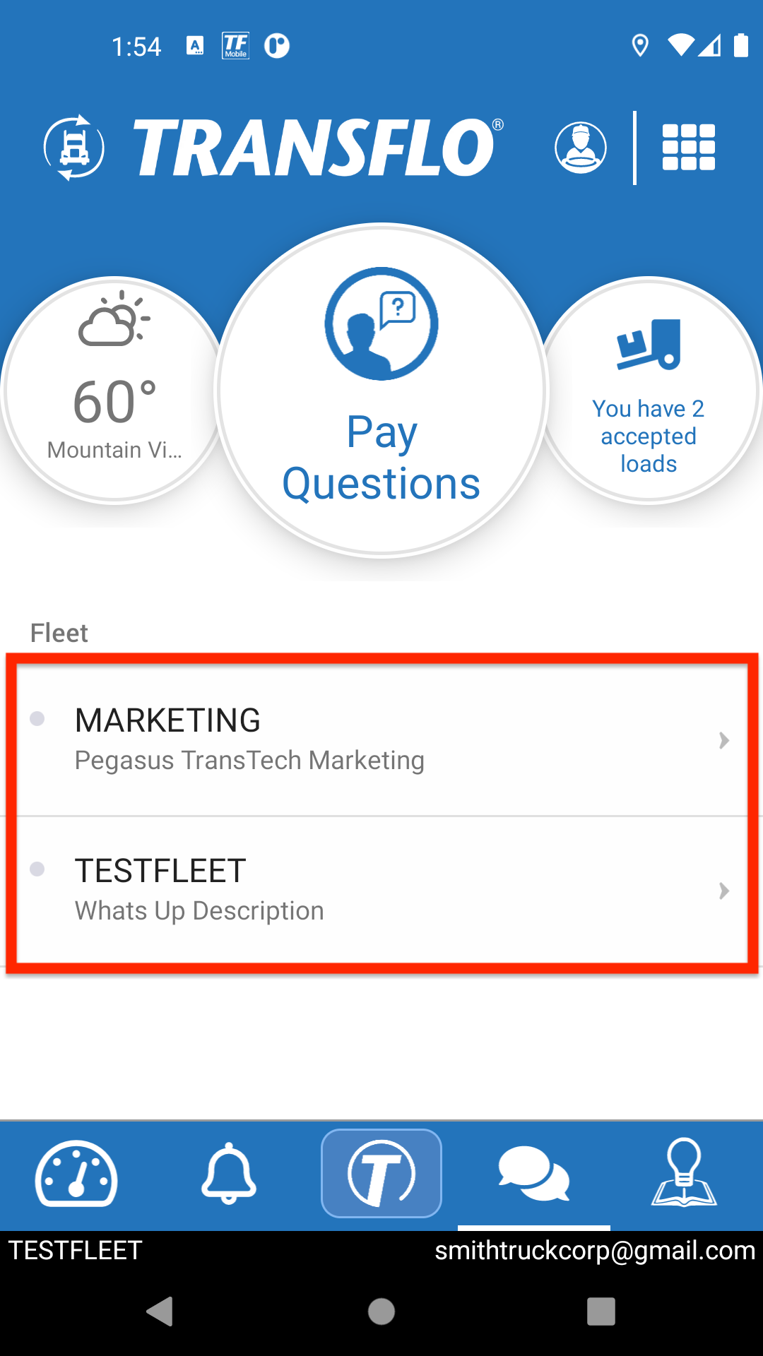 Transflo Mobile Plus App Basics
