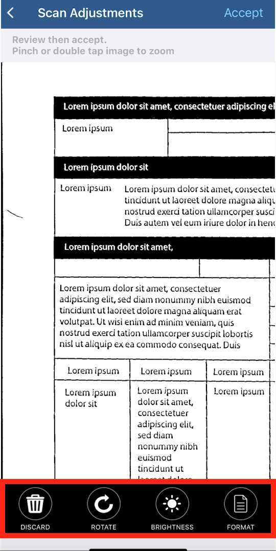 Scan and Send Load Documents