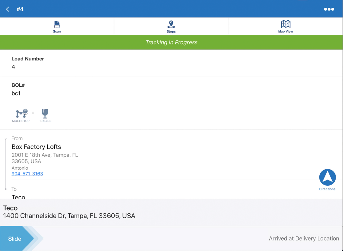Deliver a Shipper-to-Consignee Load
