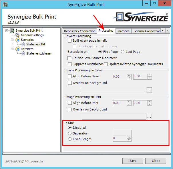 Transflo Synergize Bulk Print