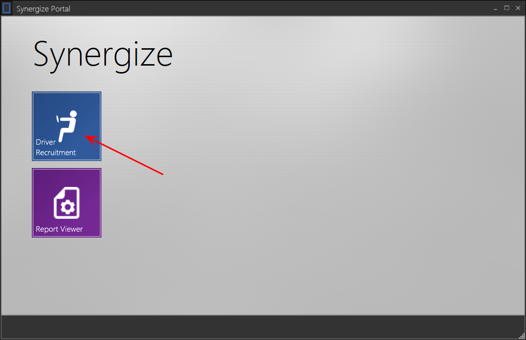 Synergize Driver Recruitment