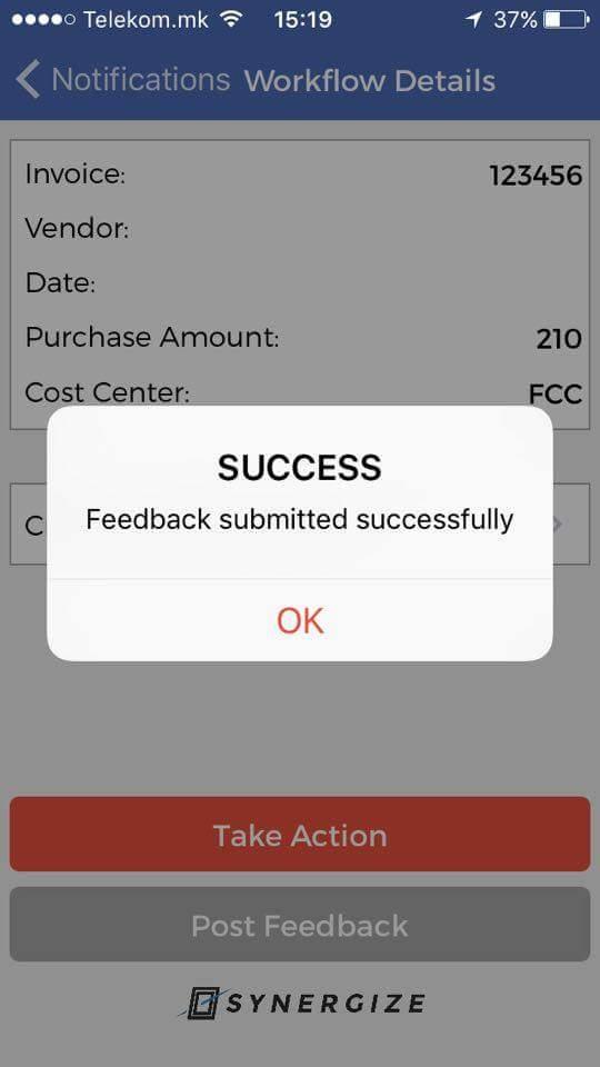 Synergize Mobile Workflow