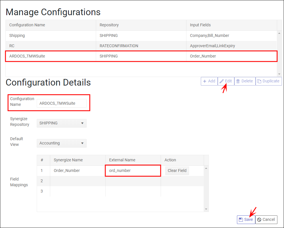 Transflo Synergize Integration API