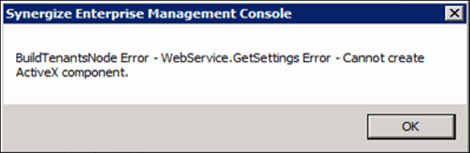 Resolve EMC Error Getting Deployment Info, Creating DeploymentMgmt object, Cannot create ActiveX ...